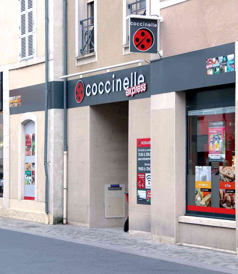 Distributeur alimentaire pour les supermarchés - CABF