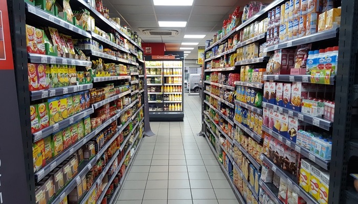 Rayon épicerie de votre supermarché